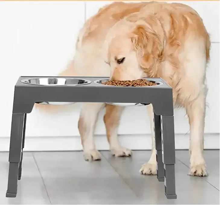 Adjustable and Elevated Dog Feeder Stand | Pet Bowl – Winsome Cats And Dogs